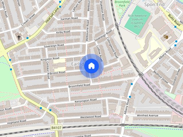2 bedroom end of terrace house to rent