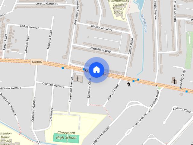 2 bedroom end of terrace house to rent