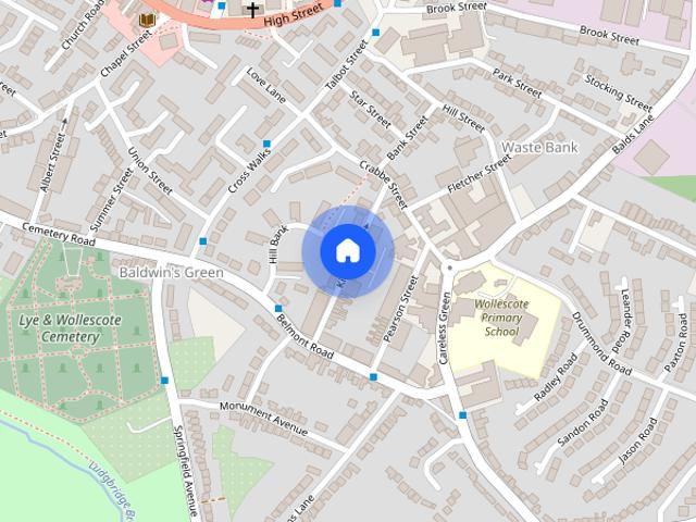 2 bedroom end of terrace house to rent
