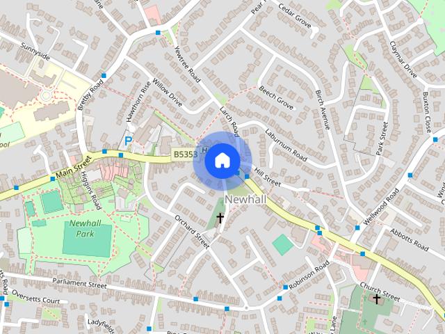 2 bedroom end of terrace house to rent
