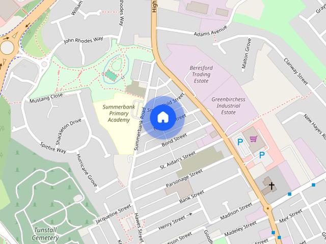 2 bedroom end of terrace house to rent