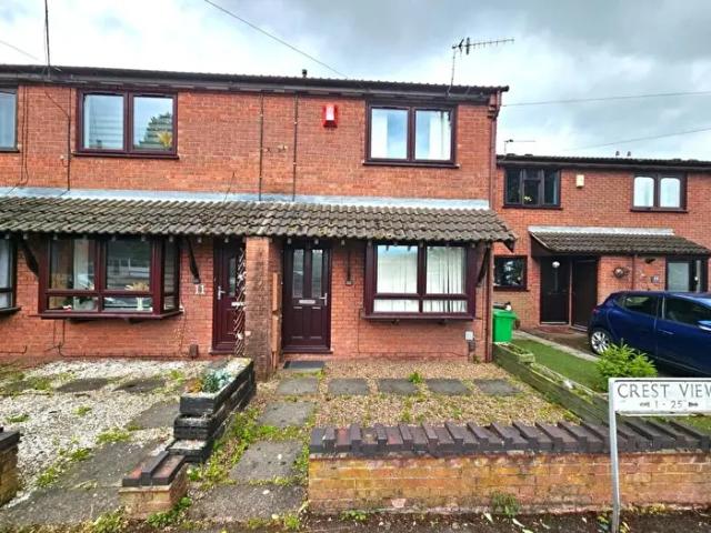 2 Bedroom End Of Terrace House To Rent In Crest View, Nottingham, Nottinghamshire, NG5