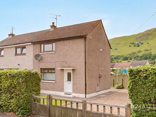 2 Bedroom End Of Terrace House To Rent In Cunninghar Drive, Tillicoultry, FK13