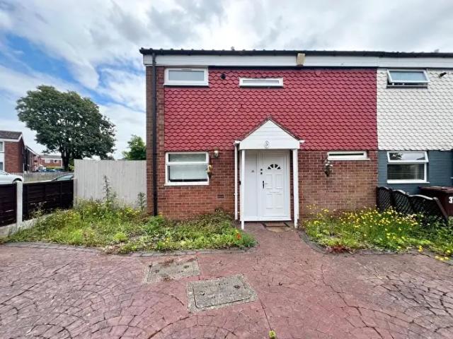 2 Bedroom End Of Terrace House To Rent In Helmswood Drive, Chelmsley Wood, Birmingham, B37