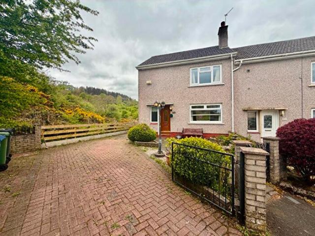 2 Bedroom End Of Terrace House To Rent In Hillcrest Avenue, Paisley, Renfrewshire, PA2