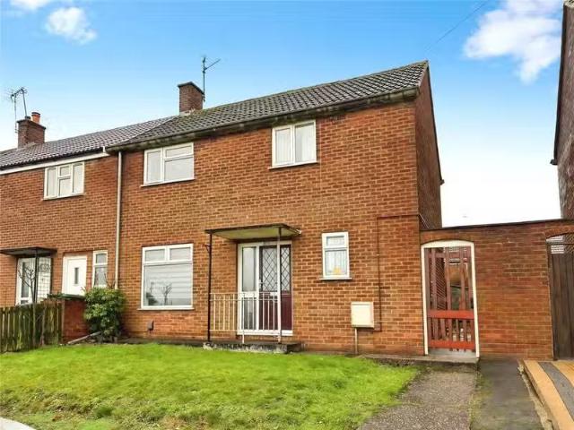 2 bedroom End Terrace House to rent, The Dingle, Nuneaton, CV1.