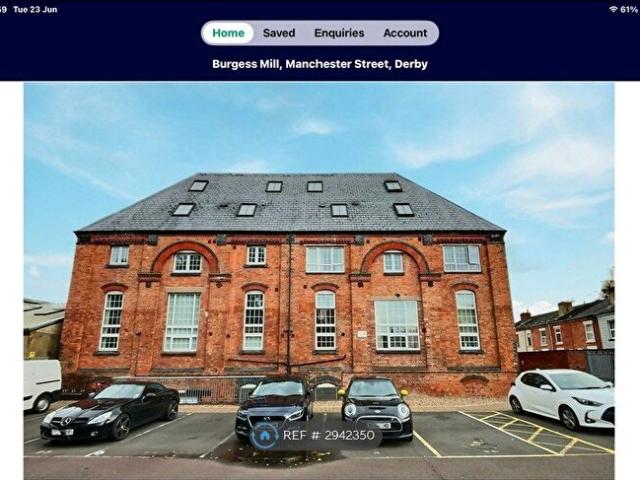 2 Bedroom Flat To Rent In Burgess Mill, Derby, DE22