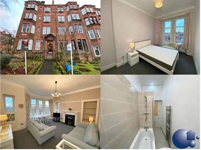 2 Bedroom Flat To Rent In Woodcroft Avenue, Broomhill, Glasgow, G11