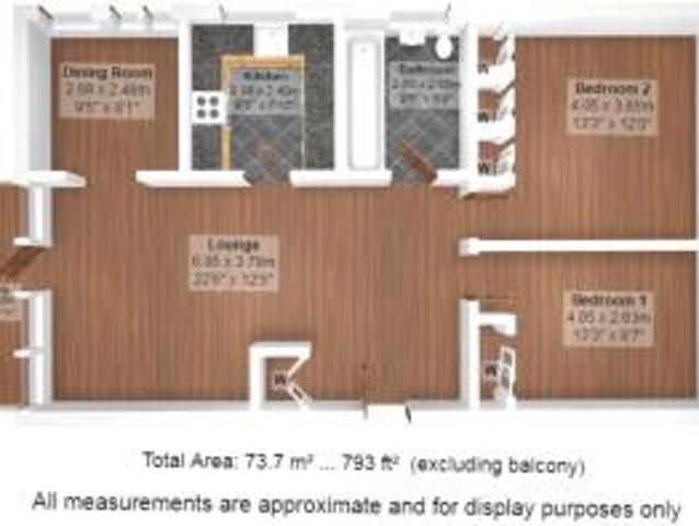 2 bedroom flat for sale in Woodcroft, London Road, Stanmore, HA7