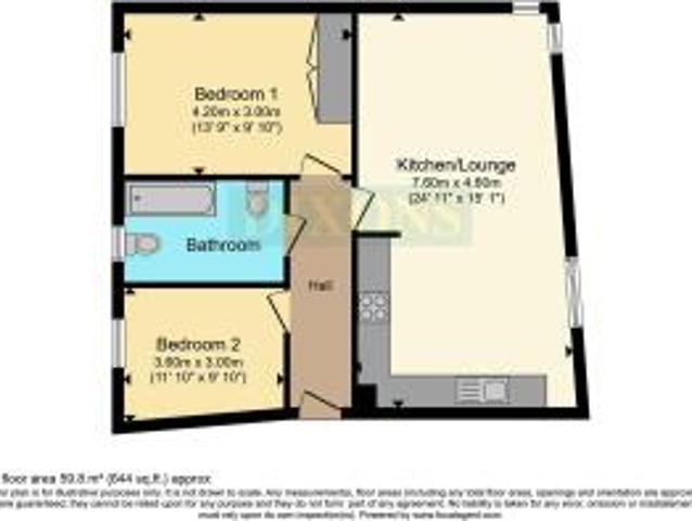 2 bedroom flat for sale in School Close, Northfield, Birmingham, West Midlands, B31