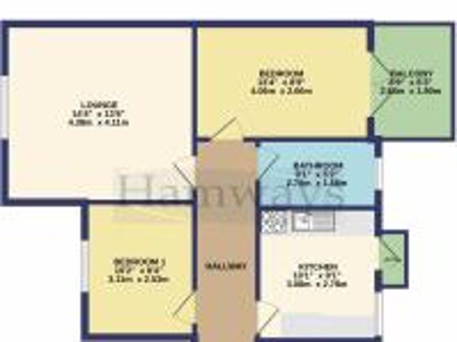 2 bedroom flat for rent in 17 Mapperley Close, PP514, New Wanstead, E11