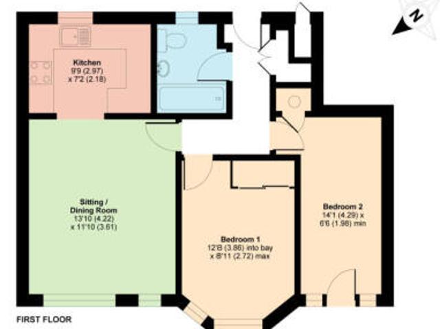 2 bedroom flat for rent in The Chilterns, Gloucester Green, Oxford, OX1