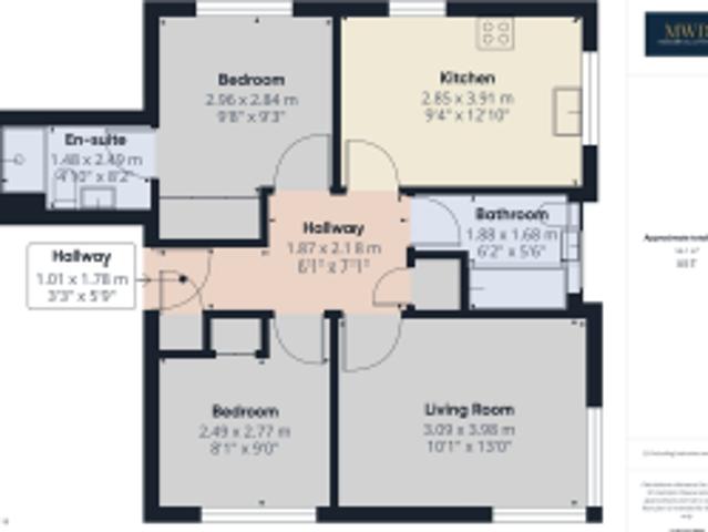 2 bedroom flat for rent in Weavers Court, East Kilbride, G74