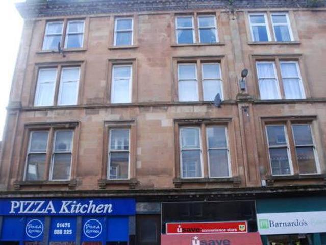 2 bedroom flat for rent in West Blackhall Street GREENOCK UNFURNISHED PA15