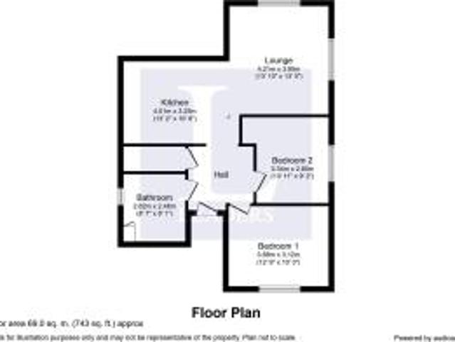 2 bedroom flat for rent in Ashley Road, Poole, BH14