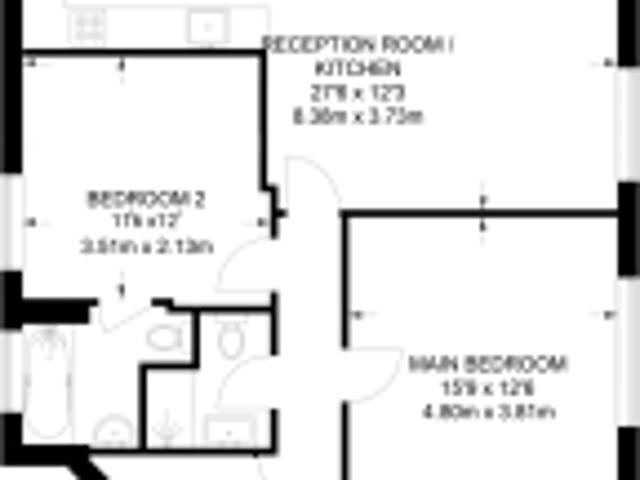 2 bedroom flat for rent in Avenue Road, St John's Wood, London, NW8