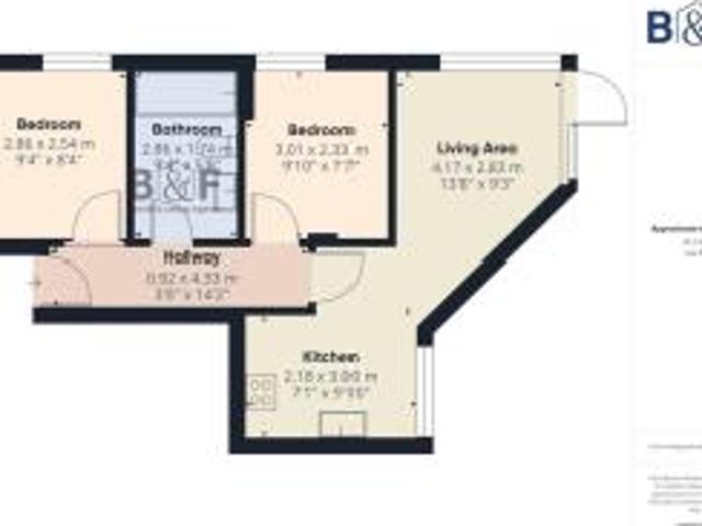 2 bedroom flat for rent in Barry House, Mangotsfield, BS16