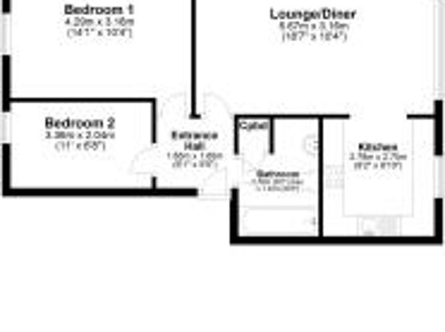 2 bedroom flat for rent in Burton Court, Peterborough, PE1