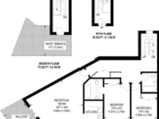 2 bedroom flat for rent in City Road, City, London, EC1V
