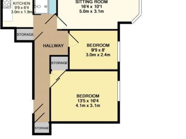 2 bedroom flat for rent in Dalziel Place, Edinburgh, EH7