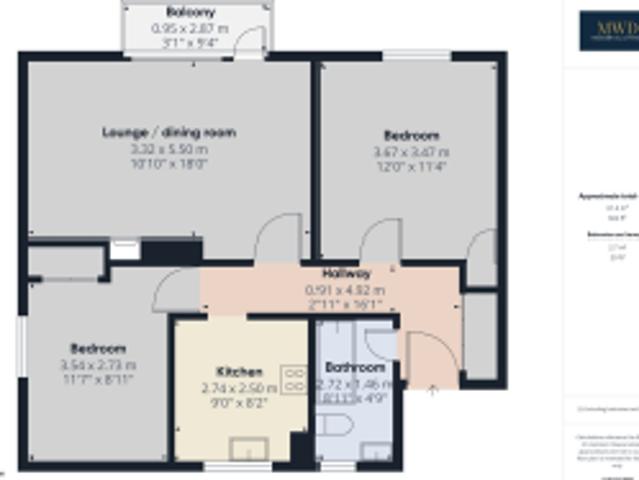 2 bedroom flat for rent in Douglasdale, East Kilbride, G74