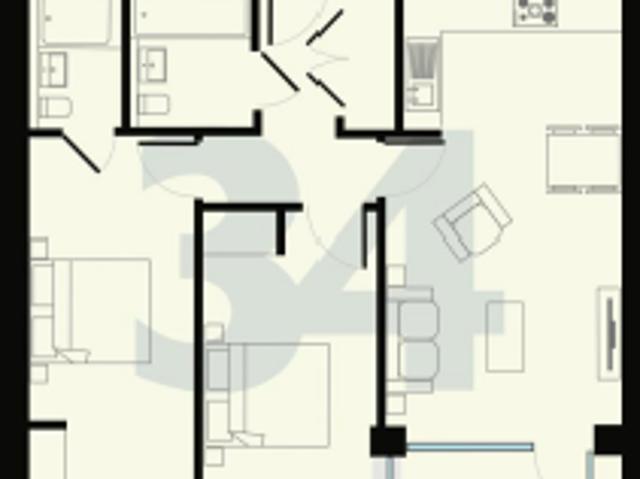 2 bedroom flat for rent in Handley's Corner, Palmerston Road, Southsea, PO5