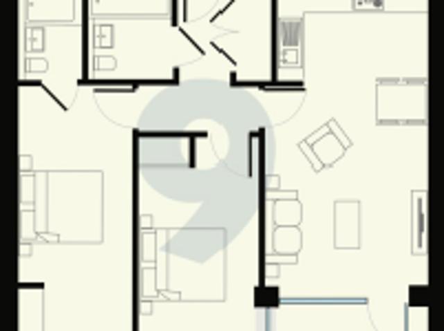 2 bedroom flat for rent in Handleys Corner, Palmerston Road, Southsea, PO5