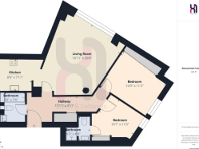 2 bedroom flat for rent in Old Hall Street, Beetham Tower, L3