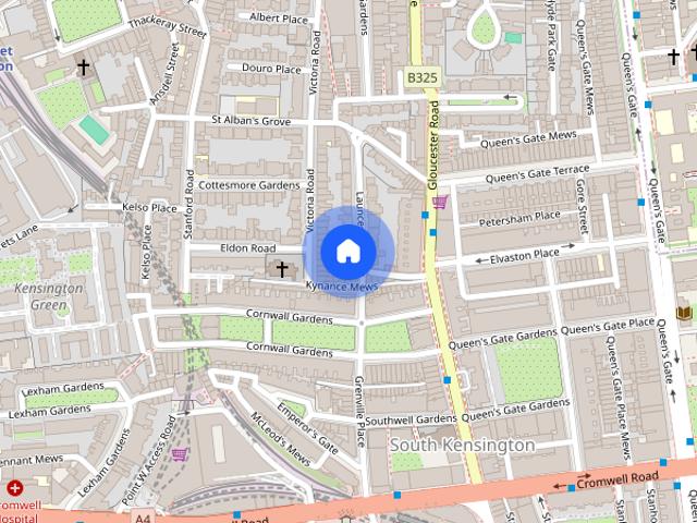 2 bedroom flat for rent in Queen's Gate, London