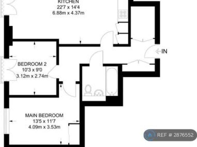 2 bedroom flat for rent in Station Road, Lewisham, SE13