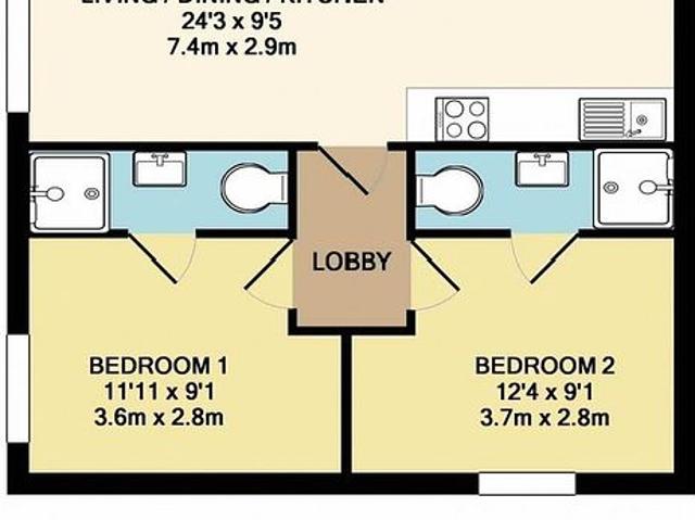 2 bedroom flat in Liverpool