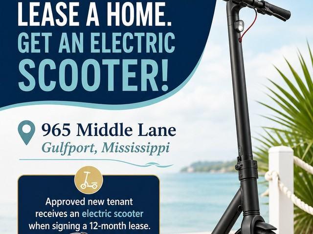 2 Bedroom Home for Rent at 965 Middle Ln, Gulfport, MS 39507