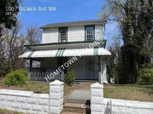 2 Bedroom Home for Rent at 1007 Gilmer Ave Nw, Roanoke, VA 24016 Gilmer
