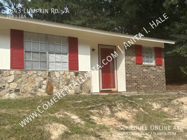 2 Bedroom Home for Rent at 2843 Lumpkin Rd #A, Augusta, GA 30906 Wheeless Road