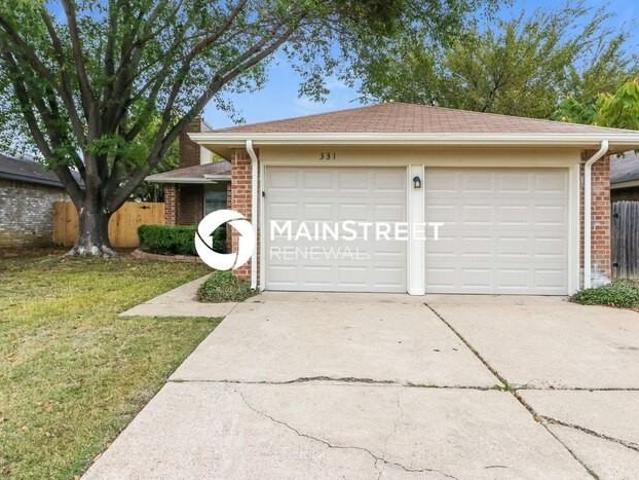2 Bedroom Home for Rent at 331 Angelina Dr, Arlington, TX 76018 Valley Spring