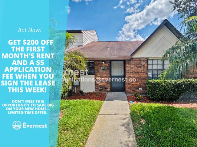 2 Bedroom Home for Rent at 3436 Sunrise Villas Ct N, Tampa, FL 33614