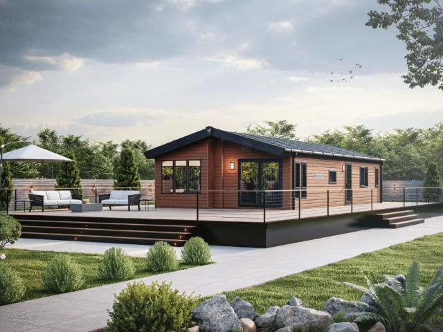 2 bedroom lodge for sale