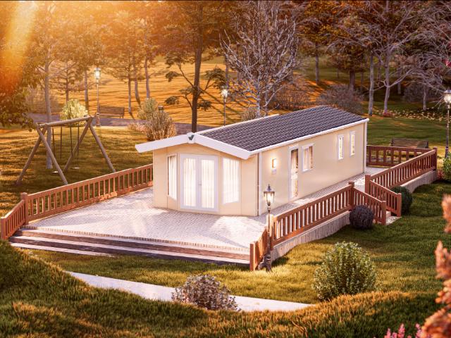 2 bedroom lodge for sale