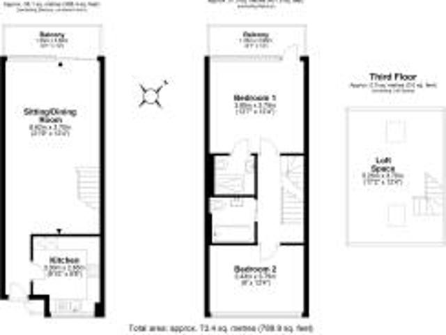 2 bedroom maisonette for sale in Riverside, Cambridge, CB5