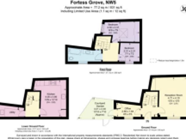 2 bedroom mews property for rent in Fortess Grove, Camden, London, NW5