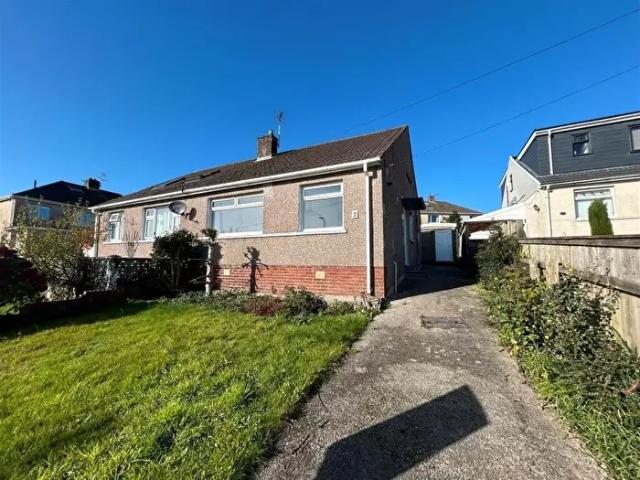 2 Bedroom Semi Detached Bungalow To Rent In Derwen Close, Litchard, Bridgend, CF31