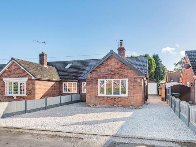 2 bedroom semi detached bungalow for sale