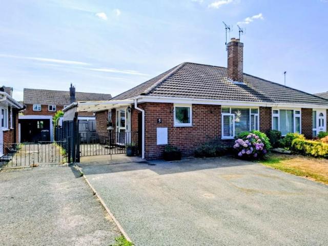 2 bedroom semi detached bungalow for sale
