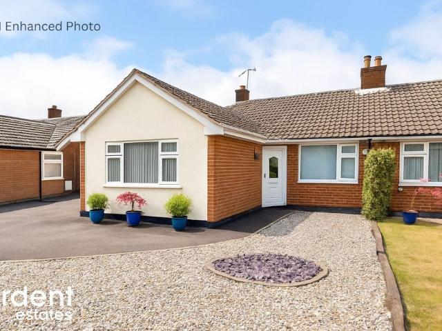 2 bedroom semi detached bungalow for sale
