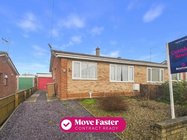 2 bedroom semi detached bungalow for sale