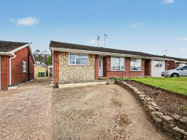 2 bedroom semi detached bungalow for sale