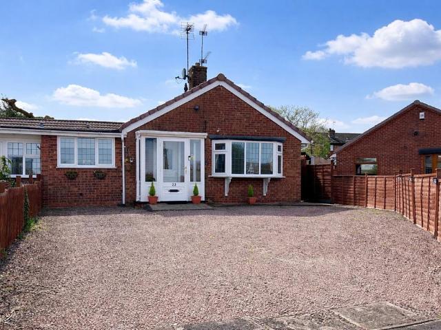 2 bedroom semi detached bungalow for sale