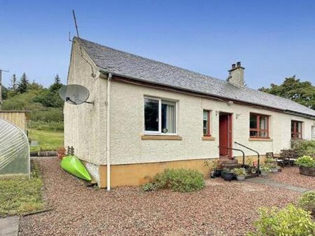 2 Bedroom Semi detached Bungalow For Sale In Anaheilt, Strontian