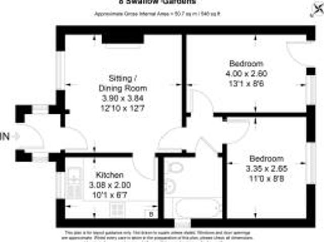 2 bedroom semi detached bungalow for sale in Swallow Gardens, Doddington Road, Lincoln, LN6