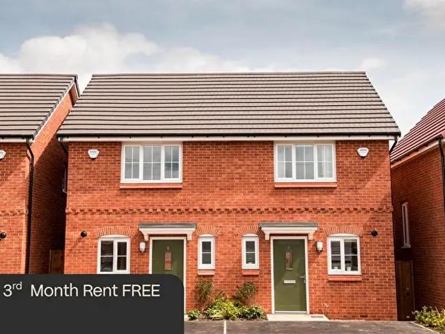 2 Bedroom Semi Detached House To Rent In Fairham, Nottingham, NG11
